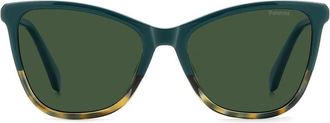 Polaroid Femme, Accessoires, Vert, Taille: 55 MM PLD 4194/S Lunettes de soleil