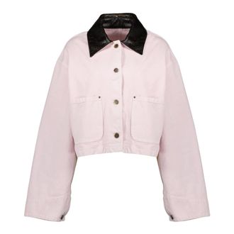 Prada Damen, Jacken, Rosa, SGr&ouml;&szlig;e