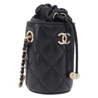Chanel Pre-owned Vintage Bucket Bag - - Pre-owned - Damen - Schwarzk - ONE SIZE