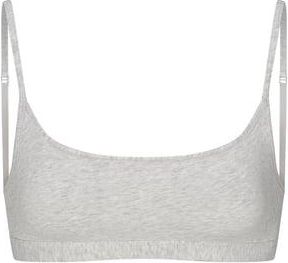 SKIMS Brassi&egrave;re en coton m&eacute;lang&eacute;