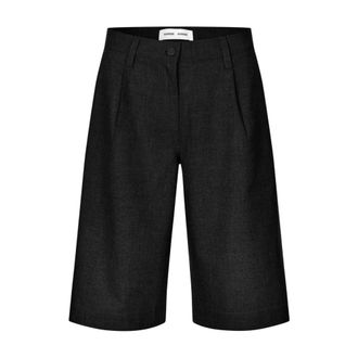 Sams&oslash;e & Sams&oslash;e Saharper Bundfalten-Shorts - - Shorts - Damen - Schwarzk - XS
