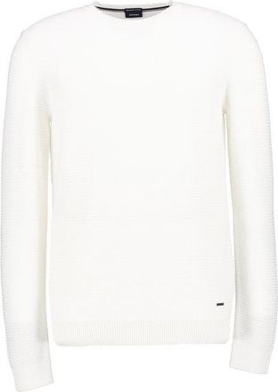 Joop Herren Pullover weiß unifarben