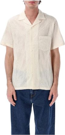 Portuguese Flannel Homme, Chemises, Blanc, Taille: XL The Duke Short Sleeve Shirt
