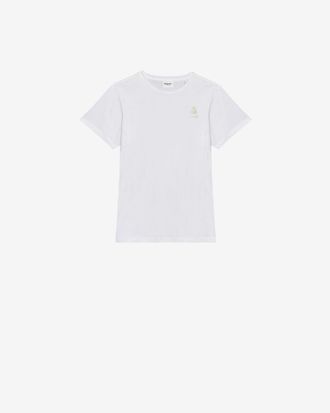 Isabel Marant T-shirt Aby - Femme - Blanc - Taillexl - Marant &Eacute;toile