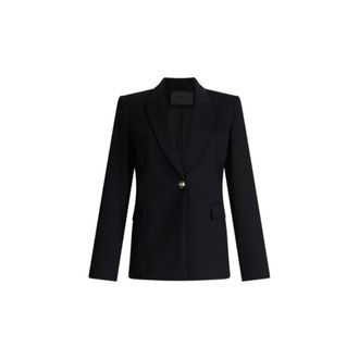 Liu Jo Femme, Vestes, Noir, Taille: 36 FR Blazer avec d&eacute;tail de broche