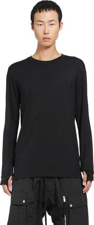 Thom Krom Stretch Viscose Long Sleeve T-Shirt