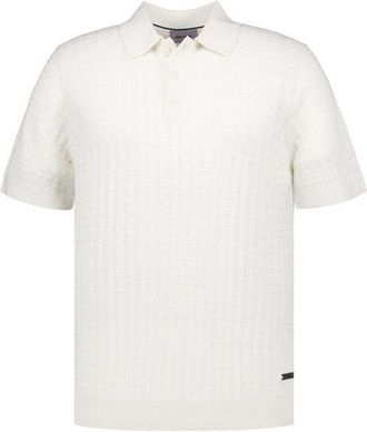 Pierre Cardin Herren Polo-Shirt wei&szlig;