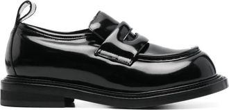 Moschino Penny Slot Womens Flat Shoes - Gr. 37 (EU) - in Schwarz