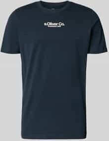 s.Oliver Red Label Regular Fit T-Shirt aus reiner Baumwolle