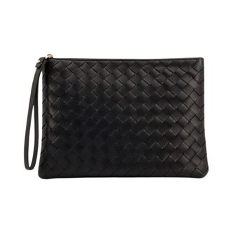 Bottega Veneta Femme, Sacs, Noir, Taille: ONE Size Luxury Leather Handbag