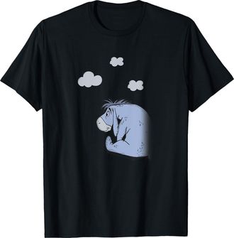 Disney Winnie The Pooh Eeyore Sitting Under Clouds T-Shirt
