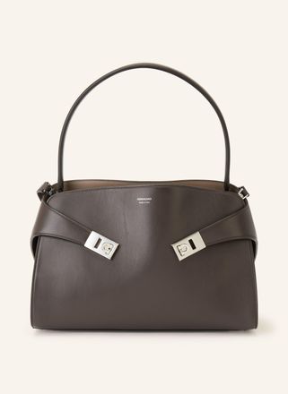 Ferragamo Ferragamo Schultertasche Hug braun