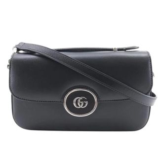 Gucci Sac &agrave; bandouli&egrave;re vintage Pre-owned - Femme - Pre-owned - Noir - Taille: ONE Size