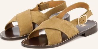 Bobbies Bobbies Sandalen Zita beige