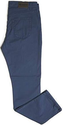 Holiday Jeans Company Holiday Jeans Pantalon modèle Linhai Printemps / été pour homme Coton Taille 46 48 50 52 54 56 58 58 50 50 52 54 56 58 60 Fabriqué en Italie - Bleu - 