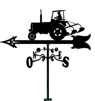 Generic Wetterfahne Aus Schwarzem Metall, Windrichtungsanzeiger f&uuml;R Schuppen, Garten, Terrasse, Dekoration, Windrichtungsanzeiger f&uuml;R Den Au&szlig;Enbereich(A33)