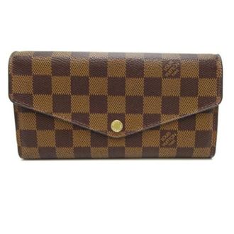 Louis Vuitton Portefeuille en toile Pre-owned - Femme - Pre-owned - Brun - Taille: ONE Size