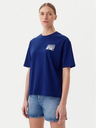 Napapijri T-Shirt S-Nice NP0A4IG4 Blau Regular Fit