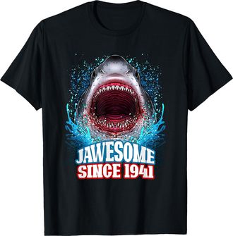 BDAZ 85. Geburtstag Jawesome Seit 1941 Shark 85 Jahre alt T-Shirt