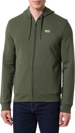 Napapijri Buri Full Zip Hoodie Green Depths, gr&uuml;n, L