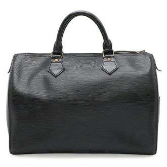 Louis Vuitton Pre-owned Epi Speedy 30 Sac &agrave; main - Femme - Pre-owned - Noir - Taille: ONE Size