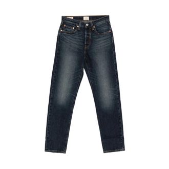 Levi's 501 Cropped Gerades Jeans - - Jeans - Damen - Blau - W25