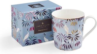Portmeirion Sara Miller London Tasse Portmeirion India Himmelblau - Krangarten