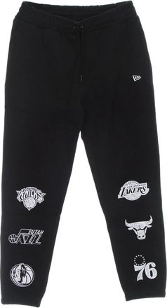New Era NBA Logo Sweatpants Tracksuit Schwarz - - Trousers - Herren - Schwarzk - XL