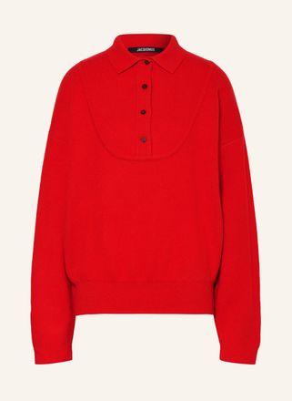 Jacquemus Jacquemus Pullover La Maille Vareuse Pallone rot