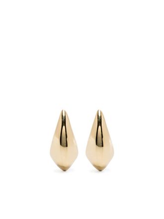 Christophe Lemaire Geschwungene Mini-H&auml;ngeohrringe - Gold