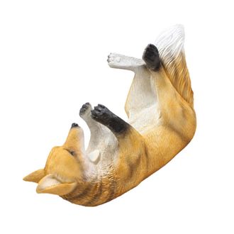 Amosfun ELAYARD Wolf Design Weinregal aus Resin Roter Weinflaschenhalter Dekorativer Flaschenorganizer Rutschfester Ständer für Wohnzimmer Einzigartiges Deko 