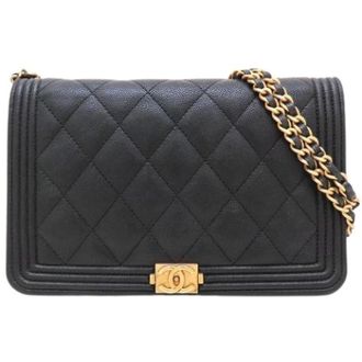 Chanel Pre-owned Boy Chanel Schultertasche - - Pre-owned - Damen - Schwarzk - ONE SIZE