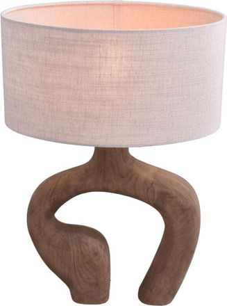 Masterlight Lampe de table Japandi Woodie 40 cm - bois avec naturel - 4141-15-6532-905-40