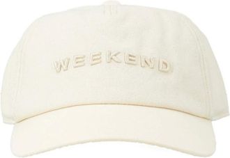 Max Mara Femme, Accessoires, Beige, Taille: ONE Size Wkafalco Baseball Cap