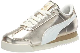 Puma Chaussures Roma pour femme, doré/blanc chaud, pointure 44, Doré/blanc chaud, 42 EU