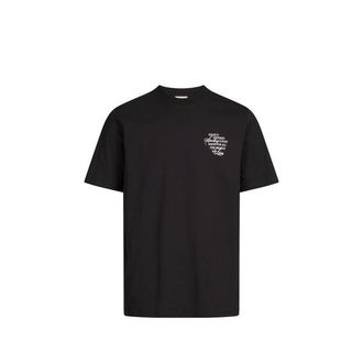 Les Deux T-shirt Ben Faience imprim&eacute; en coton organique