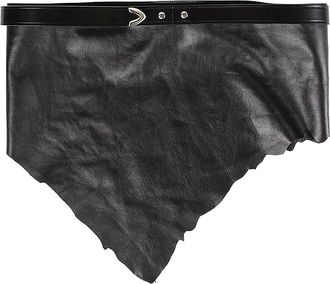 Ann Demeulemeester Romy Distressed Leather Belt