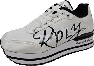 Replay Damen New Penny Emery Sneaker, 061 White, 41 EU