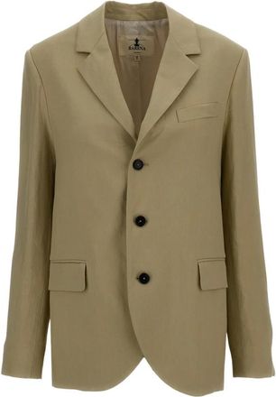 Barena Femme, Vestes, Vert, Taille: 36 FR Veste Boutonn&eacute;e