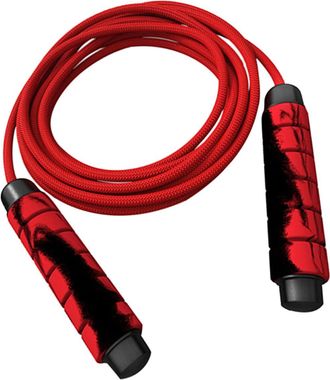 Pretyzoom Duplex Kugellager Springseil 8mm Gewichtetes Fitness Trainingsseil f&uuml;r Erwachsene und Sch&uuml;ler Rot