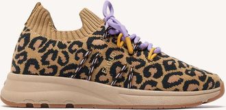 Faguo Baskets l&eacute;opard et marron - HEARTWOOD