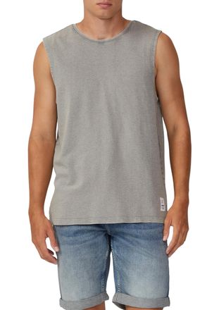 QS by s.Oliver Gewaschenes Tanktop aus Strukturjersey