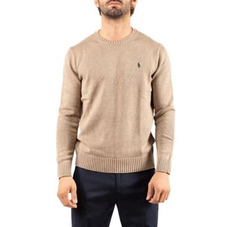 Ralph Lauren Rundhals-Strickware - - Knitwear - Herren - Braun - XS