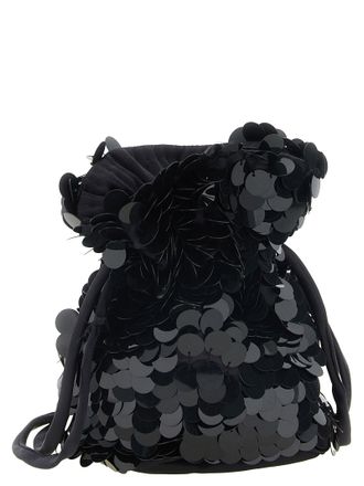 P.A.R.O.S.H. Gipsy Shoulder Bag - Black