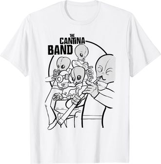 Star Wars The Cantina Band Figrin Dan and the Model Nodes T-Shirt