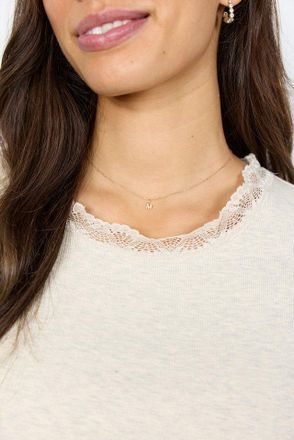 Soyaconcept Langarmshirt SC-CHANILLA 5 Baumwollmischung, Spitze