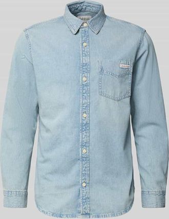 Calvin Klein Jeans Regular Fit Jeanshemd aus reine Baumwolle
