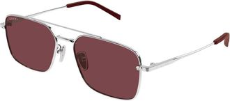 Gucci Herren, Accessories, Grau, 58 MMGröße