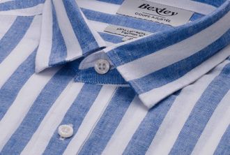 Bexley Brunien - Chemise homme bleu et blanc ii