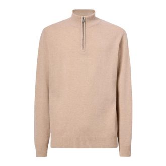 MC2 Saint Barth Maglione con mezza zip - - Knitwear - Herren - Beige - M